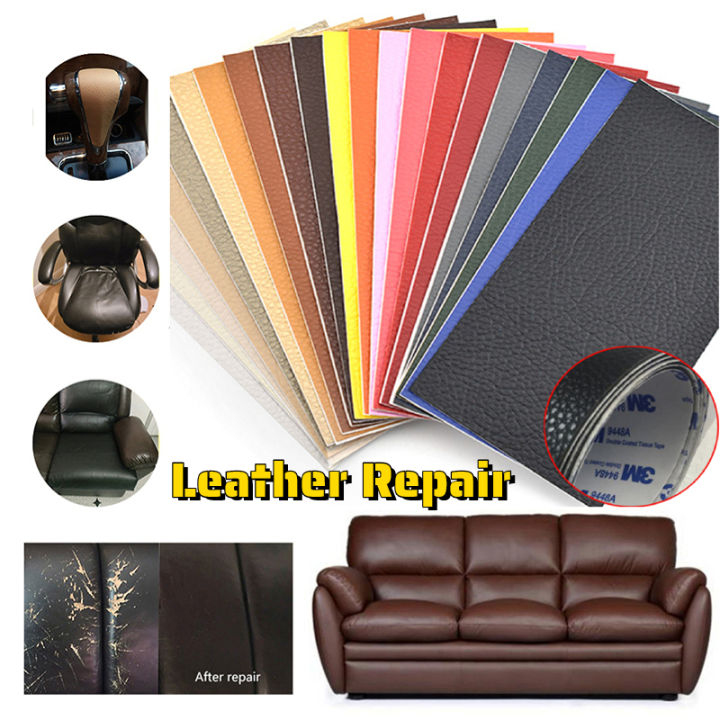 Leather Repair Sticker 20x50/20x138/50x138cm Self-adhesive Eco-leather ...