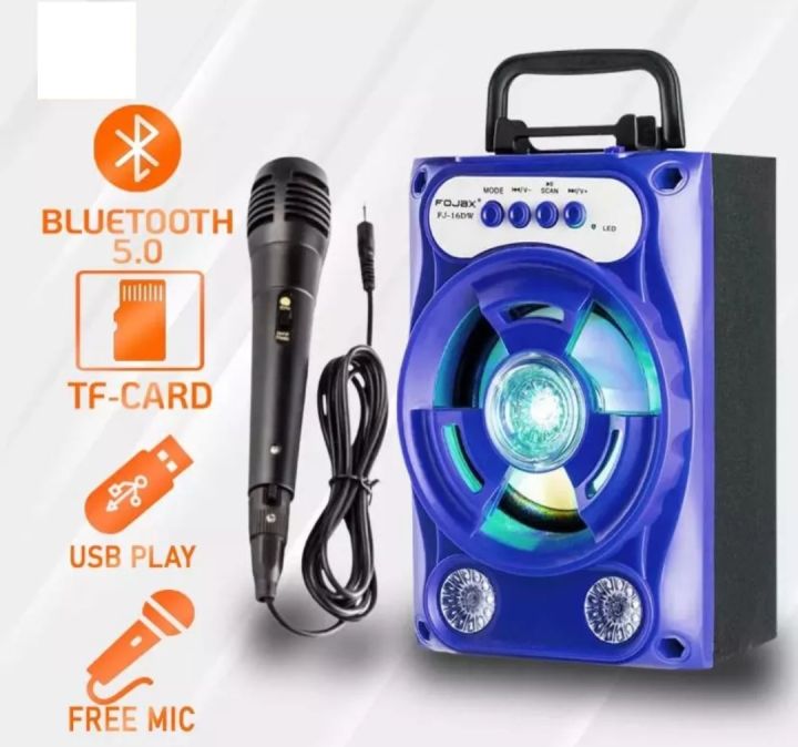 Speaker bluetooth XTM-5009 free mix musik box free mic karaoke | Lazada ...