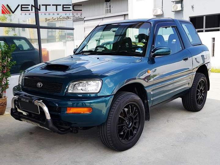 Toyota RAV4 (2 Door) 1994-1999 Venttec Door Visor (MADE IN MALAYSIA ...