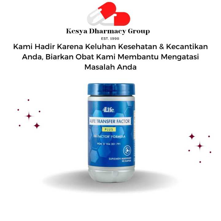 DISTRIBUTOR RESMI 4LIFE TRANSFER FACTOR PLUS ISI 90 KAPSUL ASLI 100% ...
