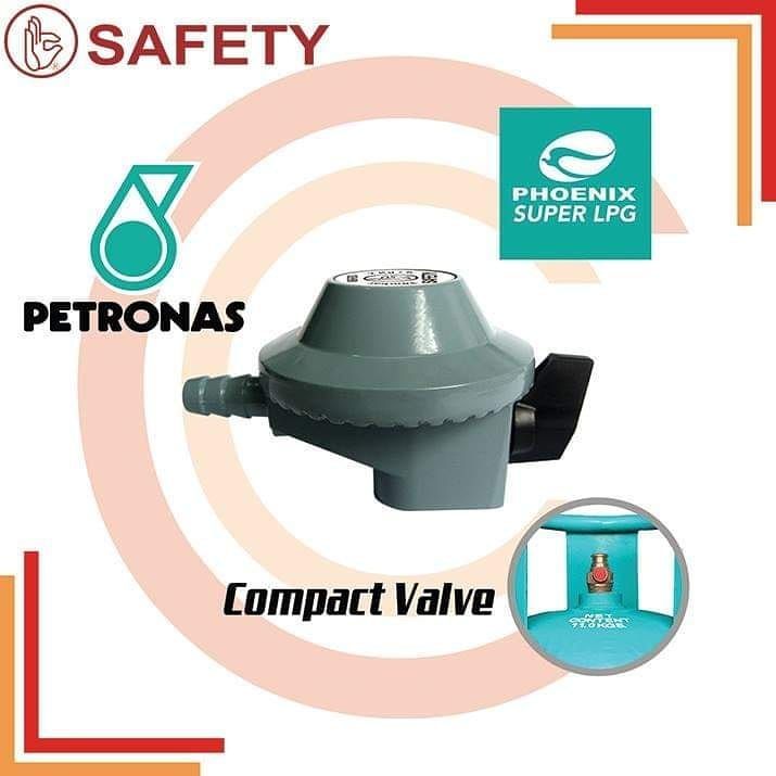 SAFETY PETRONAS GAS STOVE REGULATOR FOR PHOENIX TOWN GAZ, etc SUPER LPG ...