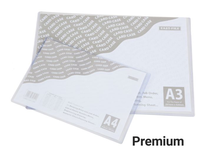 High Transparency Hard Card Case Holder A6/ A5 / A4 / A3 | Lazada