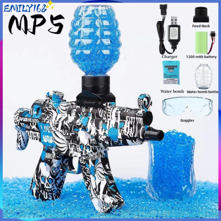 Gel Splatter Ball Water Gel Bead Blaster Automatic Graffiti Outdoor ...