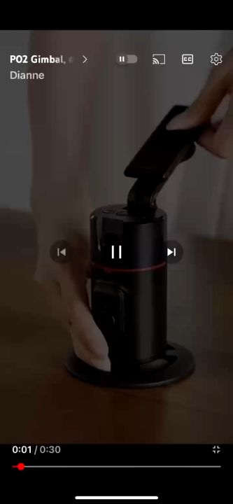 Gimbal Quay 360 Độ, Nhận Dạng Khuôn Mặt , Cử Chỉ Model P02, AI Tự Động ...