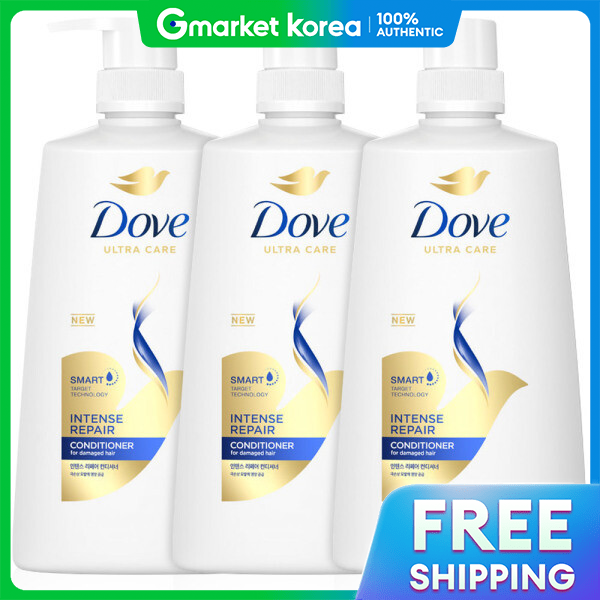Dove | Dove Intense Conditioner 660ml 3-Pack Hair Care Treatment Rinse ...