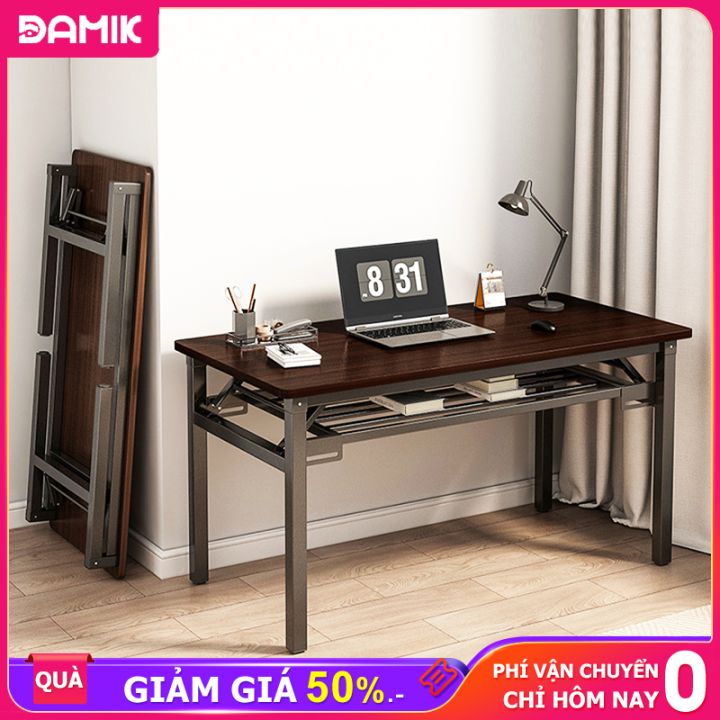 DAMIK Bàn gấp xếp gọn tiện lợi cho văn phòng, học tập làm việc | Lazada.vn