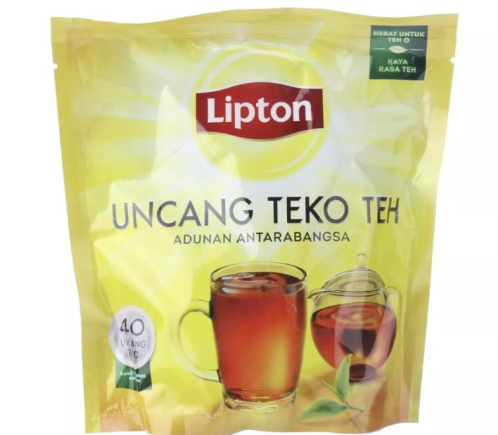 TEH LIPTON UNCANG TEKO TEH 20/40/80 TEA BAGS | Lazada