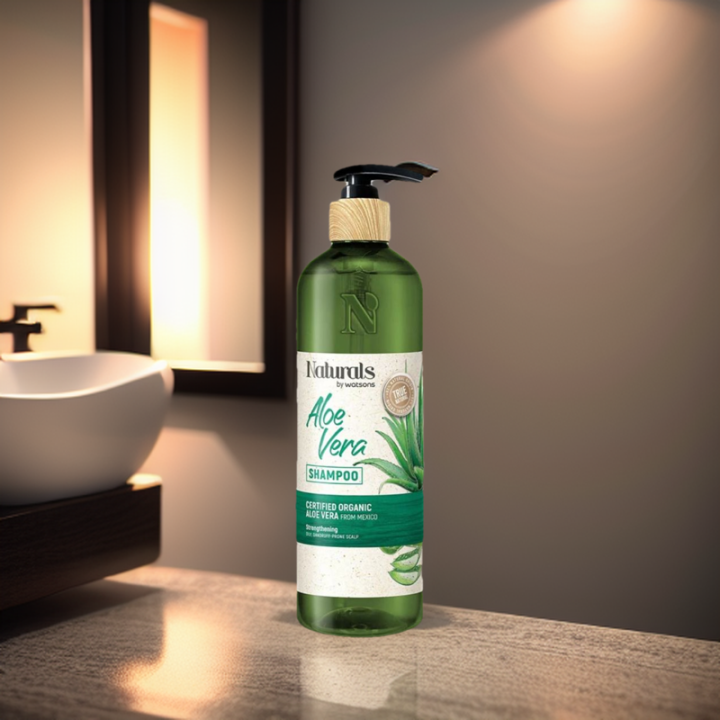 Natural By Watsons Aloe Vera Shampoo 490 ml | Lazada Indonesia
