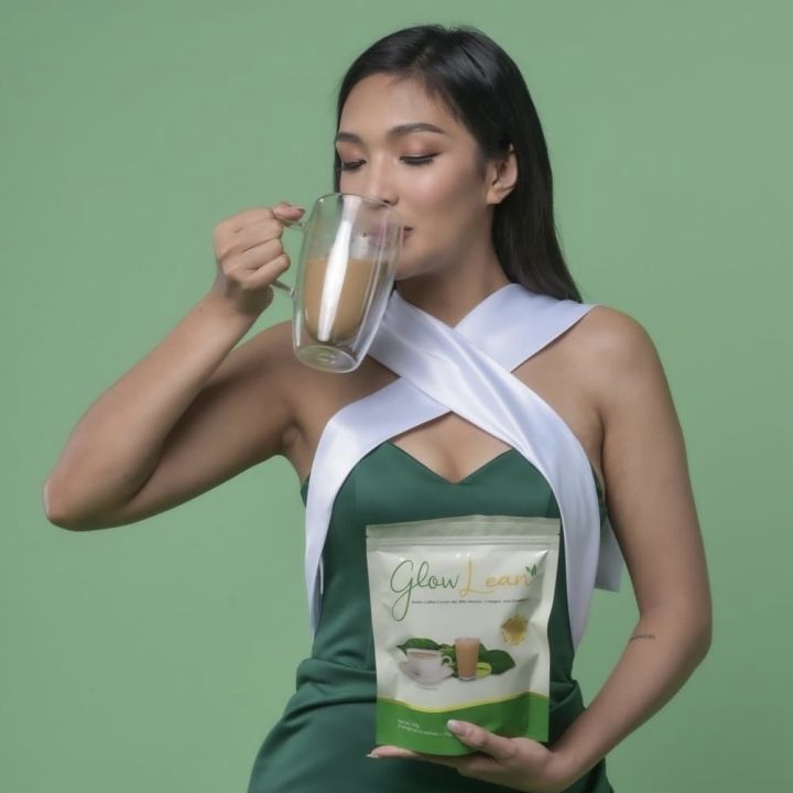 Glow Lean Green Coffee Powder Mix with Vitamin C, Collagen ...