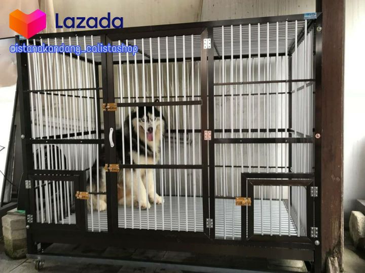 Kandang Anjing Husky Jumbo | Lazada Indonesia