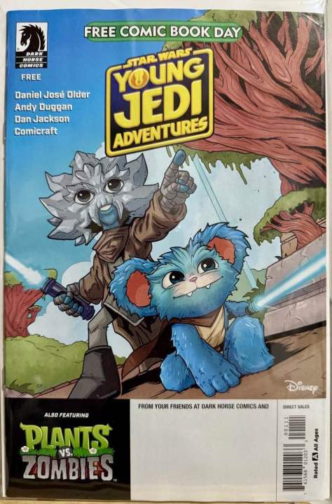 Star Wars Young Jedi/Plants vs. Zombies the Origin of Zomboss FCBD #1 | Lazada PH