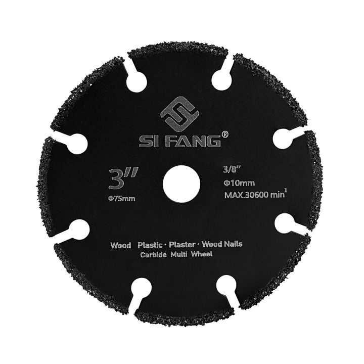 BAI WEN 3" inch Circular Saw Blade Disc Carbide Mluti Wheel 75mm x 10mm ...