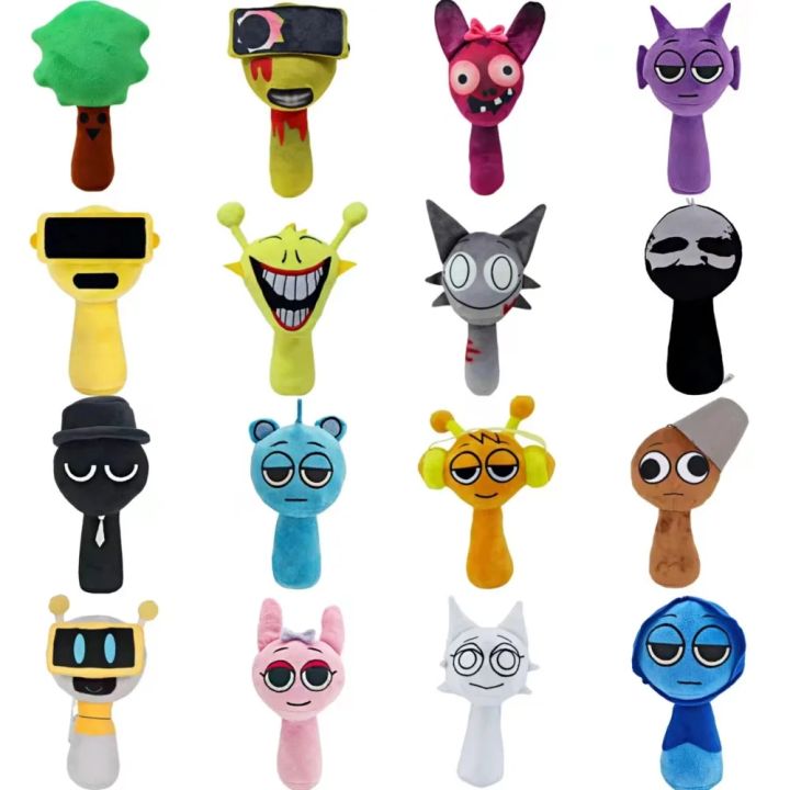 Sprunki Plush Toys Sprunki Incredibox Plush Doll Sprunki Game Plushie ...