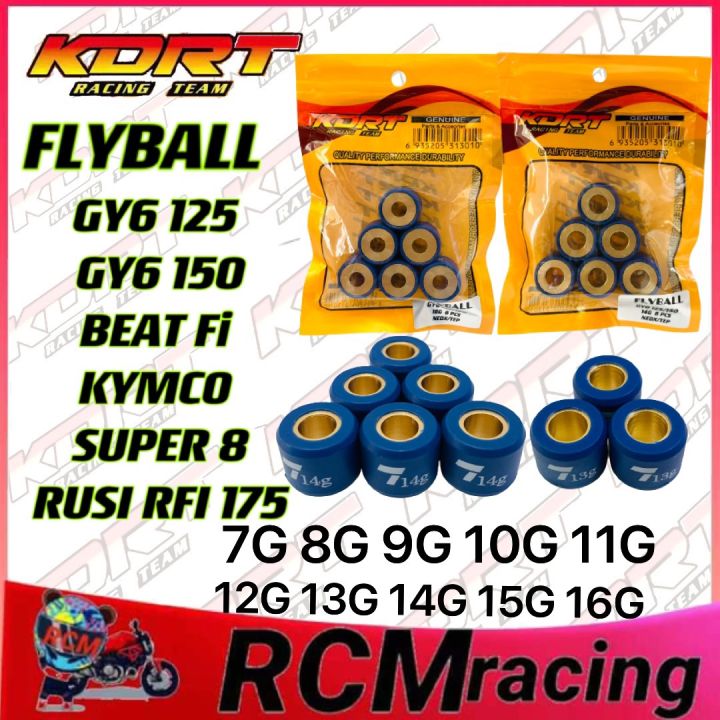 FLYBALL SET KDRT FOR GY6 125 GY6 150 BEAT Fi KYMCO SUPER 8 RUSI RFI 175 ...