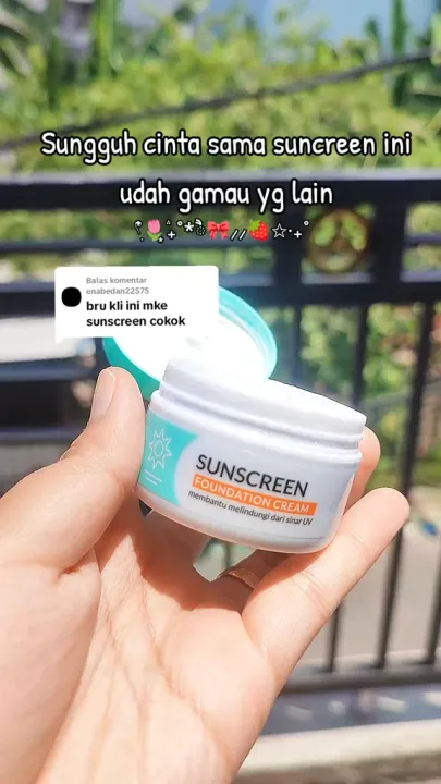 Viva Sunscreen SPF 50 PA+++ Foundation Tabir Surya Wajah - Perlindungan ...