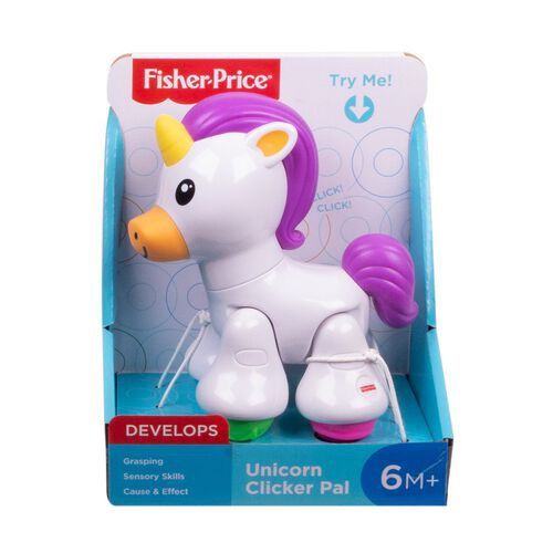 Fisher price unicorn clicker pal for 6months up | Lazada