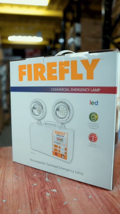 FIREFLY Quick Response Rechargeable LED Twin Head Lamp FEL201L ...