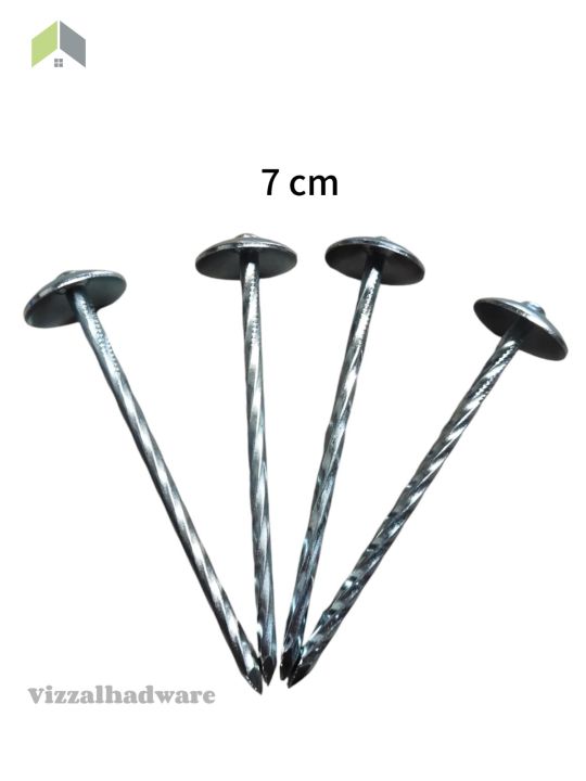 Paku Payung 7cm / Paku Seng Curah / Paku Seng Asbes/ Paku Seng Ulir ...