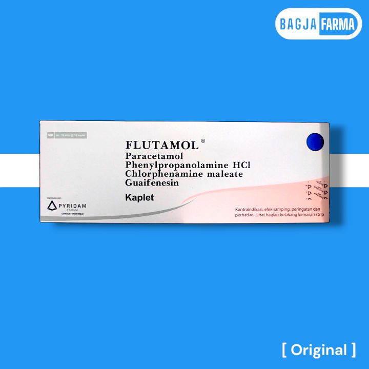 Flutamol Tablet Box - Obat Flu Batuk Pilek | Lazada Indonesia