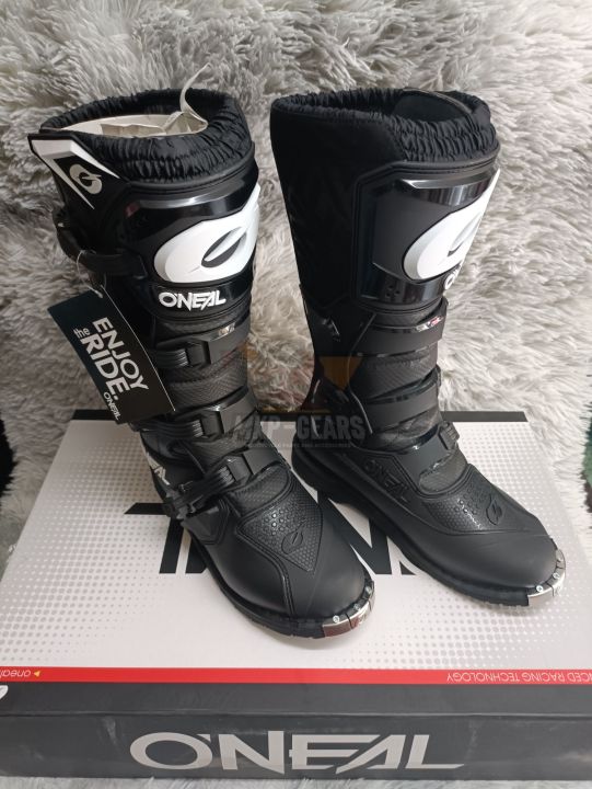 Oneal rider pro trail MX boots black | Lazada PH