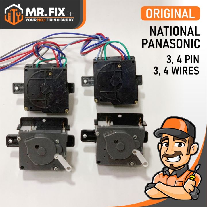 National Panasonic Timer for Washing Machine / 3 Pin / 4 Pin / 3 Wire ...