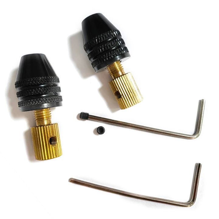 Brass Electric Small Motor Motor 3mm Center Shaft Drill Bit Three Jaw ...