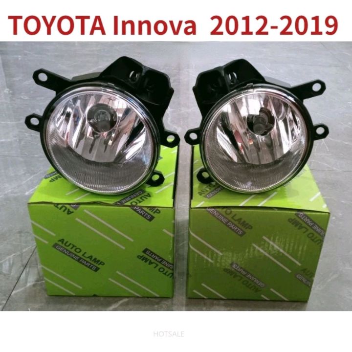 ~with WARRANTY~ TOYOTA Innova Fog lamp light 2014-up (WITH FREE BULB ...