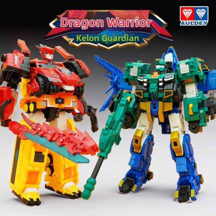 Auldey | Children Deformable Combined Robot Toy Quantum Team Dinosaur ...