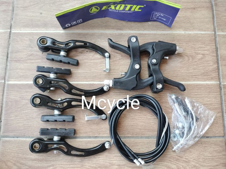 Rem set v-brake sepeda bmx 20 inch/ lipat/ MTB | Lazada Indonesia