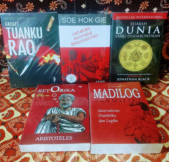 paket 5 buku sejarah dunia yang disembunyikan madilog tuanku rao ... paket 5 buku sejarah dunia yang disembunyikan madilog tuanku rao ...