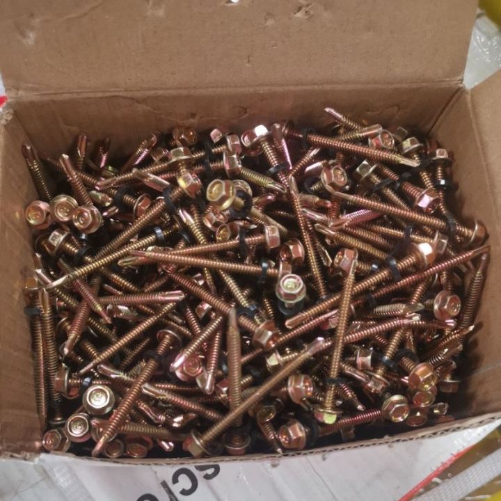 (PerBox)Tex screw for metal 25mm 35 mm 45mm 50mm 55mm 65mm 75mm | Lazada PH