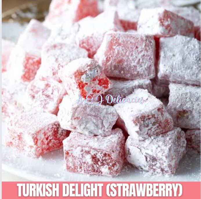 Turkish Delight fluffy and soft ( Gelatin) 12 pcs per Pack by Nagcarlan Laguna Delicacies ( TOP ...