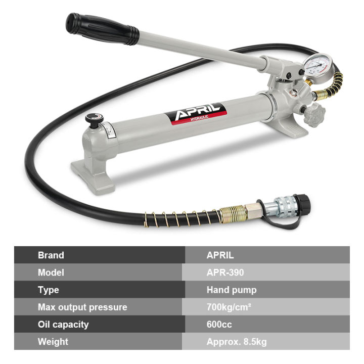 New April Hydraulic Hand Pump CP-700 can Work with Crimping Head ...