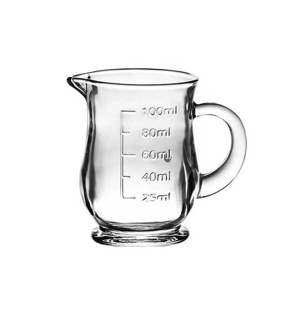 100 ml Montessori Mini Glass Jug with Handle and Spout | Glass ...