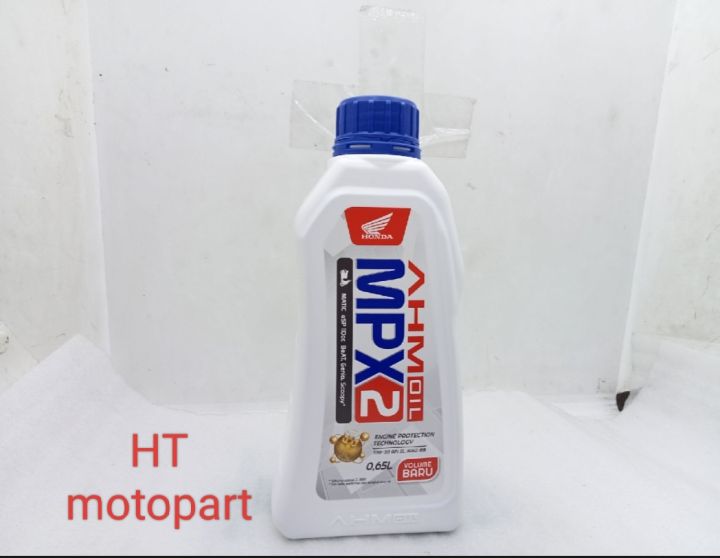 Oli MPX2 matic oli mesin MPX2 10W-30 Honda AHM 0,65 liter Honda Genio ...