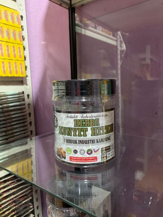 MAKJUN KUNYIT HITAM 50paket 1BOTOL % ORIGINAL DARI KILANG | Lazada