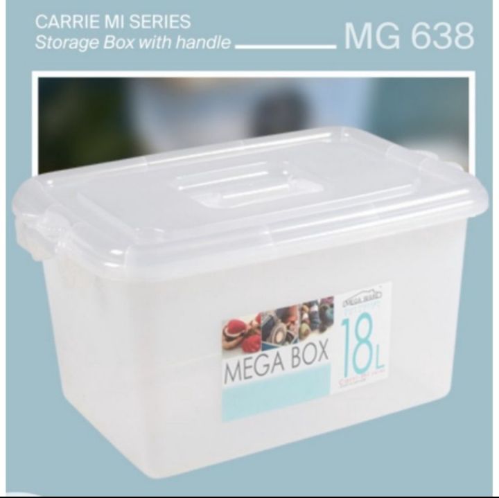 Megabox 18L with Handle Clear | Lazada PH