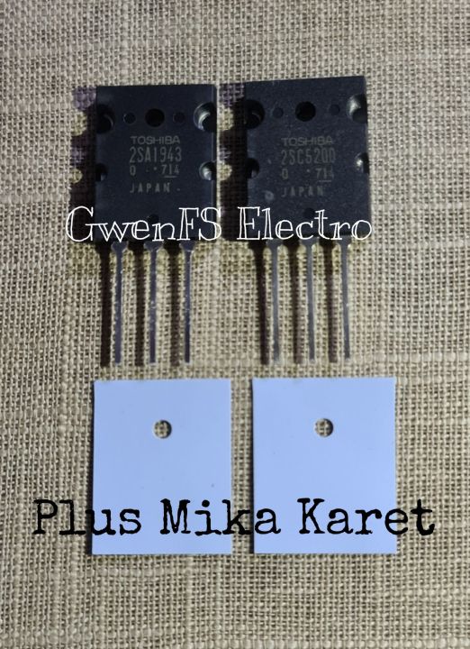Transistor S7 Toshiba RRT SA1943 C5200 1943 5200 2SA1943 2SC5200 SERI ...