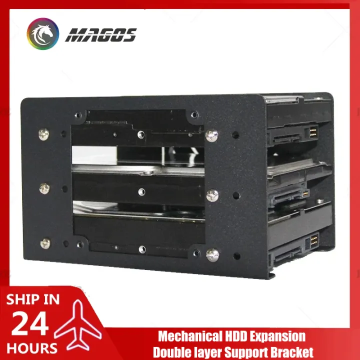 3.5 Inch Hard Disk Bracket 2/3 layers Holder Desktop Computer Case ...