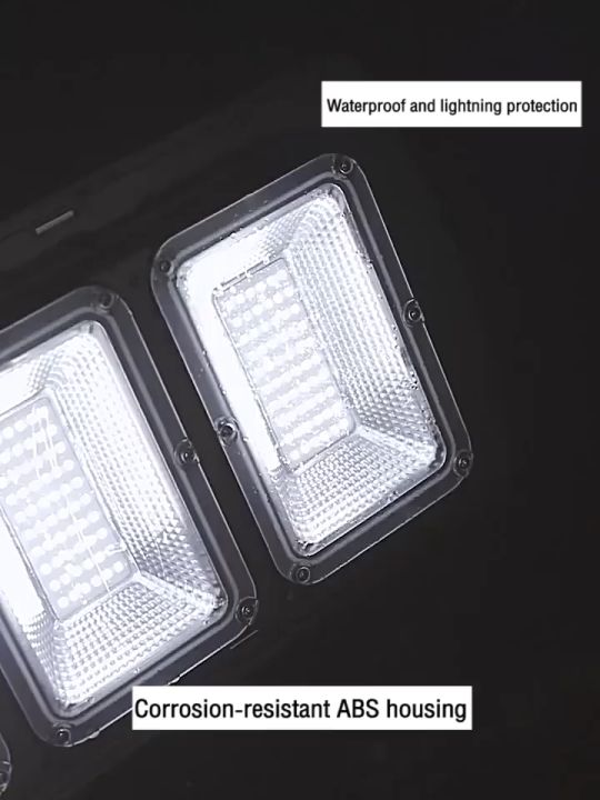 LED Solar street light Outdoor Waterproof IP67 lampu solar luar rumah ...
