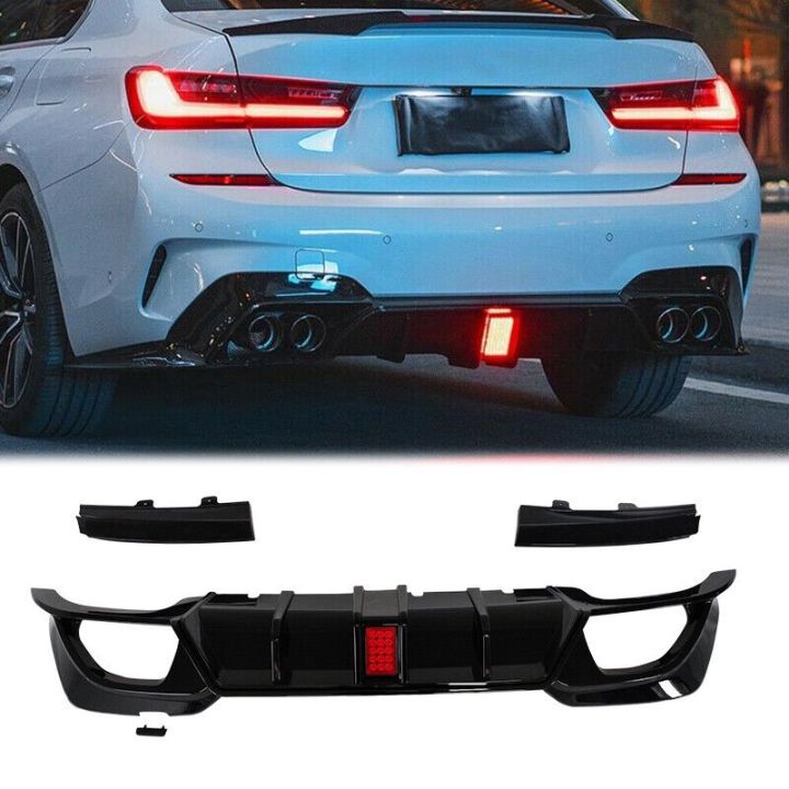 BMW G20 3 Series 2019 - 2022 M sport performance CMST rear lip diffuser ...