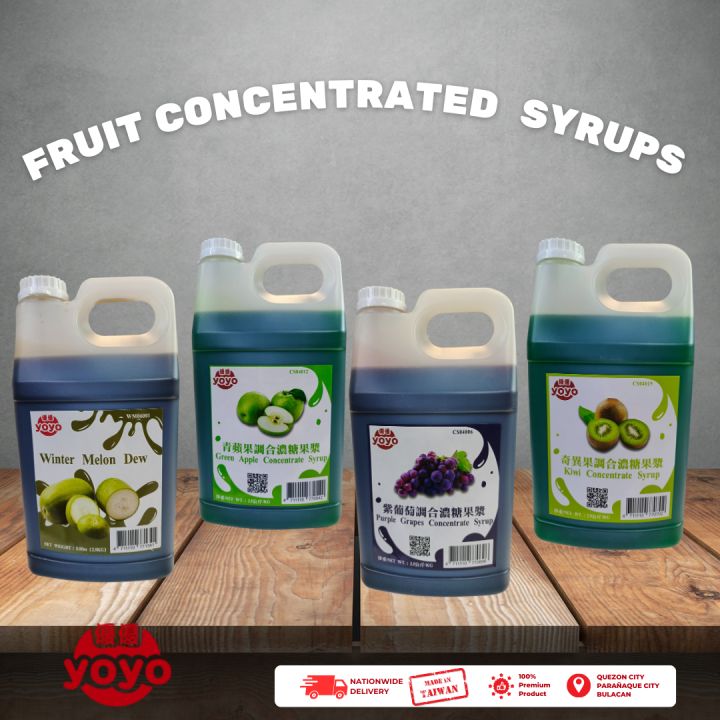 Yoyo Fruit Syrup Flavor Syrup 2.5kg | Lazada PH