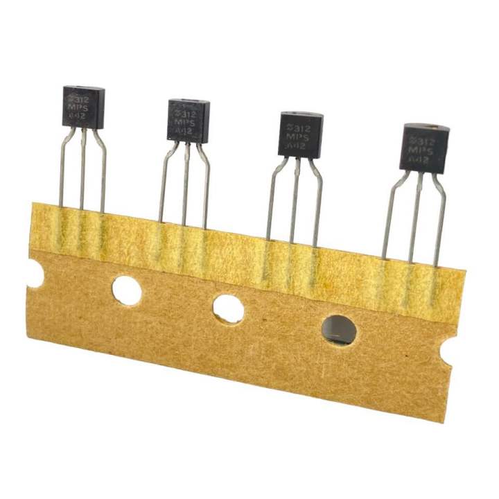 MPSA42 ทรานซิสเตอร์ NPN ซิลิคอน Transistor 300V, 300Ma, TO-92 (4ชิ้น ...