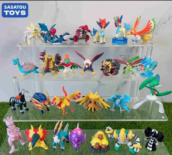 Pokemon figures Groudon Gallade HO-OH Keldeo Pyroar Braviary Kyogre ...