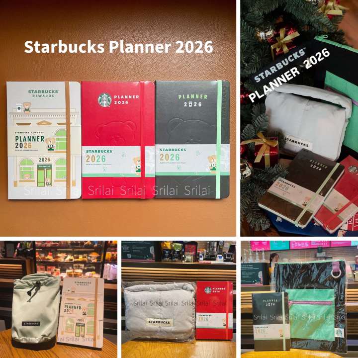 [New!! ] 📚📖 Starbucks® Planner 2026 Set พร้อมกระเป๋า ดีไซน์พิเศษ มี ...