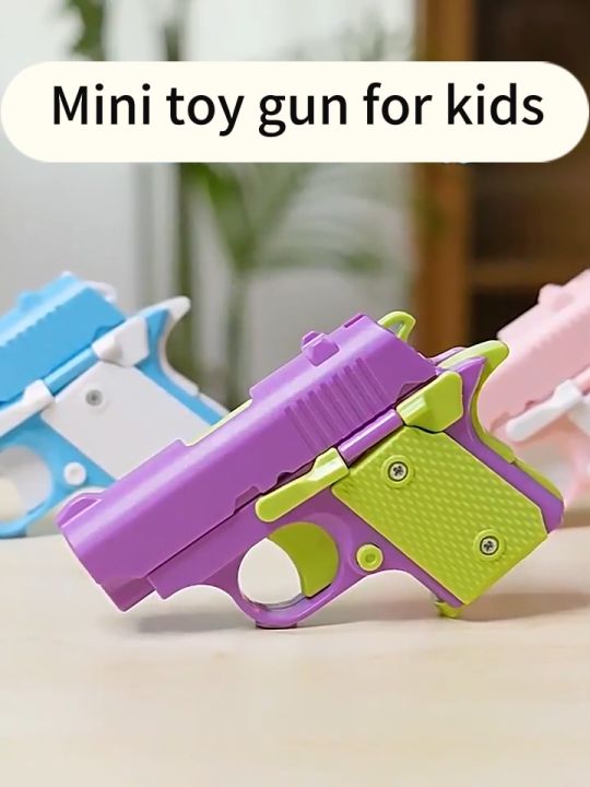 Purchase product 1911 Mini Toy Pistol Children's Fidget Toy Turnip Gun ...
