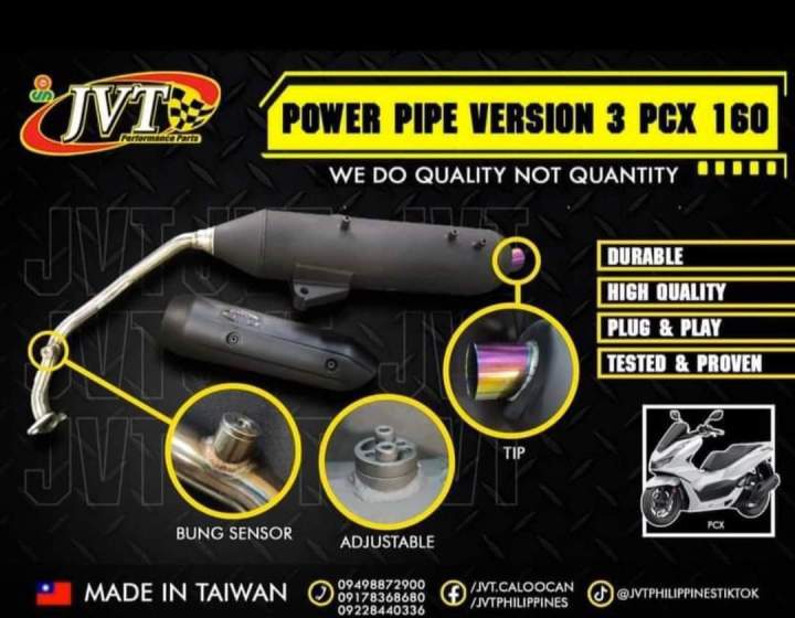 JVT PIPE V3 PCX 160/CLICK 160 | Lazada PH