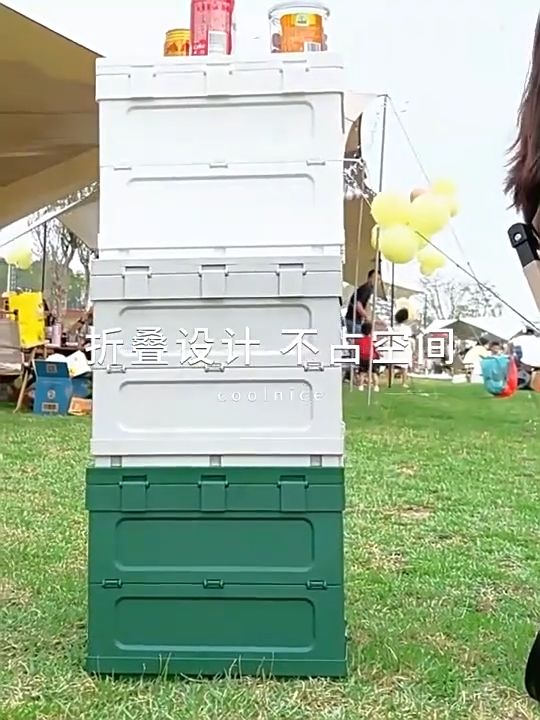 BLACKWORM Outdoor camping storage box Vehicle-mounted multi-function ...