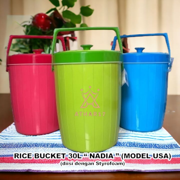PUP Rice Ice Bucket 30 Liter dan 26 Liter Termos Es Termos Nasi Rice ...
