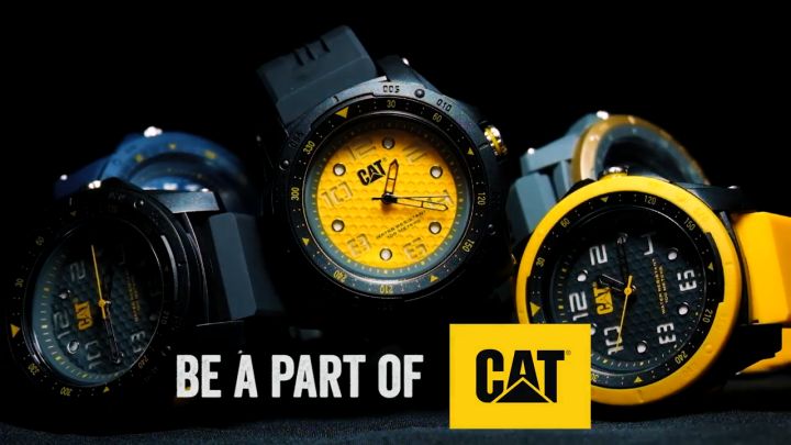 CAT LP นาฬิกา CAT Caterpillar ผู้ชาย สายซิลิโคน ของแท้ สินค้าใหม่ รับ ...